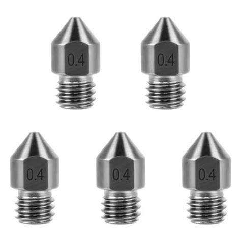 5pcs Buse D Extrusion D Imprimante 3D Buse De Pression 3D En Acier