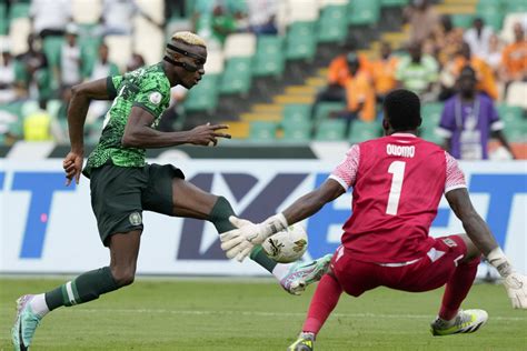 Nigeria Osimhen Inscrit Son Premier But En CAN Horizons