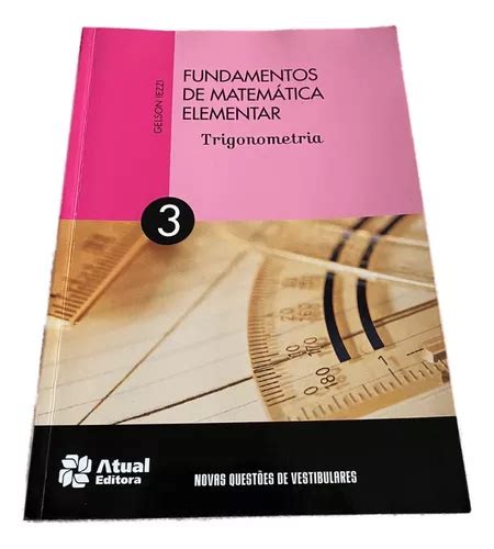 comprar Fundamentos De Matemática Elementar Trigonometria Volume 3
