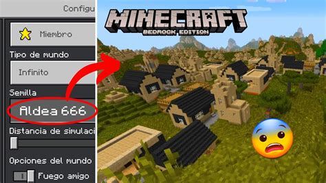 LA SEMILLA MAS SUPER EPICA DE TODO MINECRAFT PE 1 19 SEED MALDITA EN
