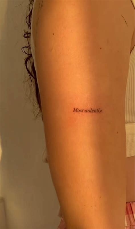 Tattoo Idea In Subtle Tattoos Discreet Tattoos Simplistic Tattoos