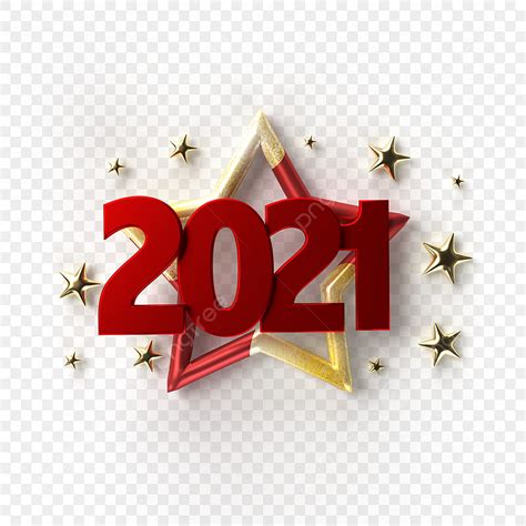 Happy New Years PNG Transparent Happy New Year Banner With 2021