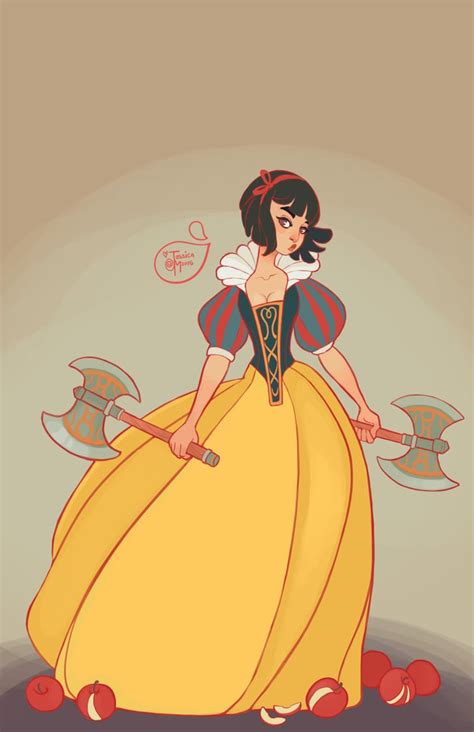 Snow White — Snow White Warrior Disney Princess Art Popsugar Love And Sex Photo 5