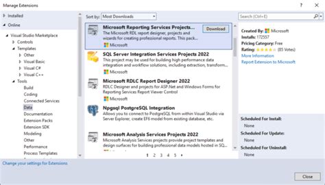 How To Install SQL Server Data Tools For Visual Studio