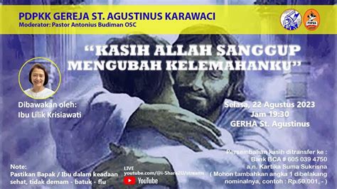 Kasih Allah Sanggup Mengubah Kelemahanku Youtube