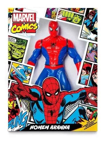 Boneco Gigante Articulado Homem Aranha Spider Man Marvel Frete Gr Tis