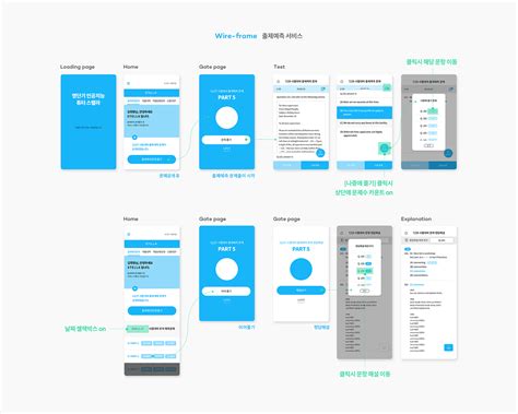 영단기 인공지능 튜터 스텔라 모바일 uiux 디자인 on behance