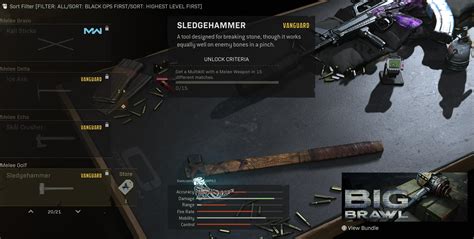 How To Unlock The Sledgehammer Weapon In CoD Warzone And Vanguard