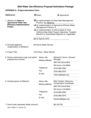 Fillable Online Water Ca Finalapplication Doc Jan03 Water Ca Fax