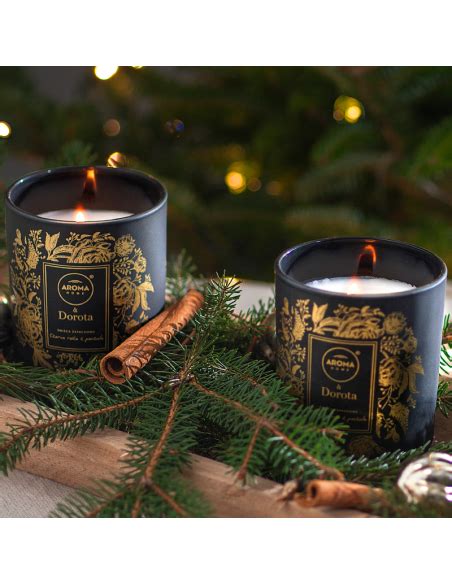 CZARNA RÓŻA Z PACZULĄ ŚWIECA aroma home DOROTA SZELĄGOWSKA