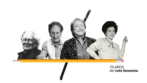 A 70 años del voto femenino universal en Chile Los hitos de los