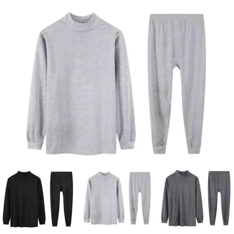 ENSEMBLE DE SOUS V TEMENTS Thermiques Pour Hommes Hauts Et Pantalons