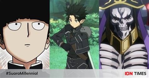 10 Anime Dengan Karakter Utama Overpower