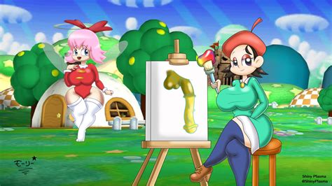 Shiny Plasma On Twitter Adeleine Ribbon Kirby 64 The Crystal