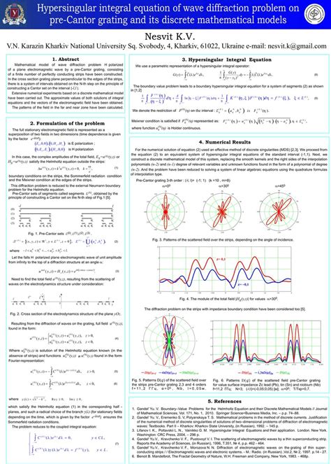 pdf hypersingular integral equation of wave diffraction problem on pre cantor grating and its