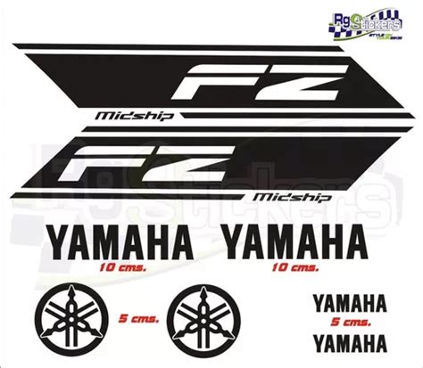 Stickers Plantilla Para Carenado Yamaha Fz Tanque Tapas Etc