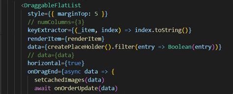 Reactjs React Native Draggable Flatlist Throwing Error On Drag