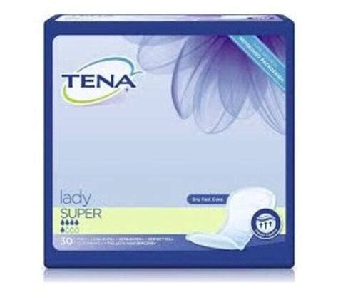 Tena Lady Super Incontinentie Inlegkruisjes 30 Stuks Aanbieding Bij