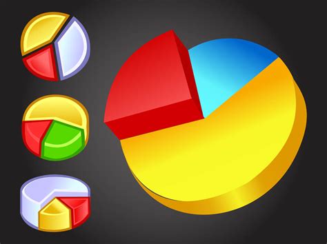 Pie Charts Vector Art Graphics Freevector