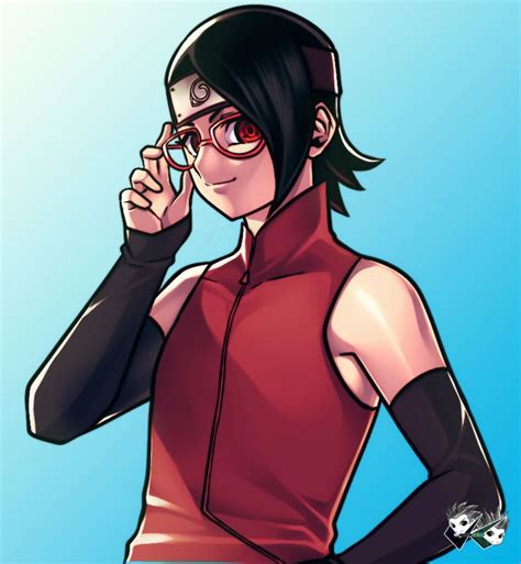ArtStation Sarada Uchiha Joel Joey Lacsa Uchiha Naruto The Movie