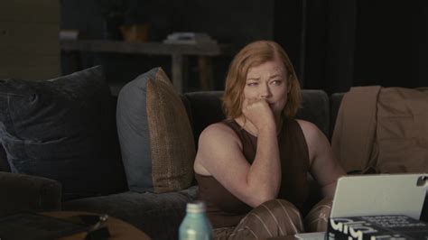 Apple IPad Tablet Used By Sarah Snook As Siobhan Shiv Roy In
