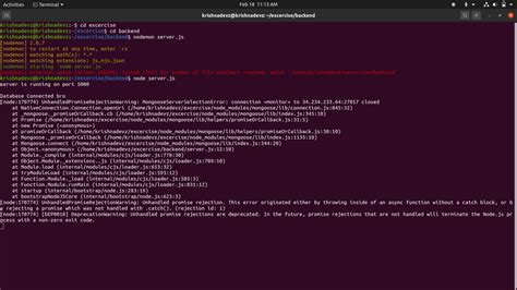 unhandled promise rejection warning mongoose server selection error · issue 9894 · automattic