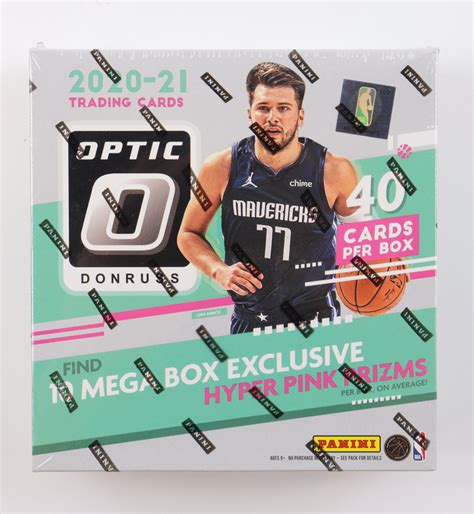 2020 21 Panini Donruss Optic Basketball Mega Box With 40 Cards