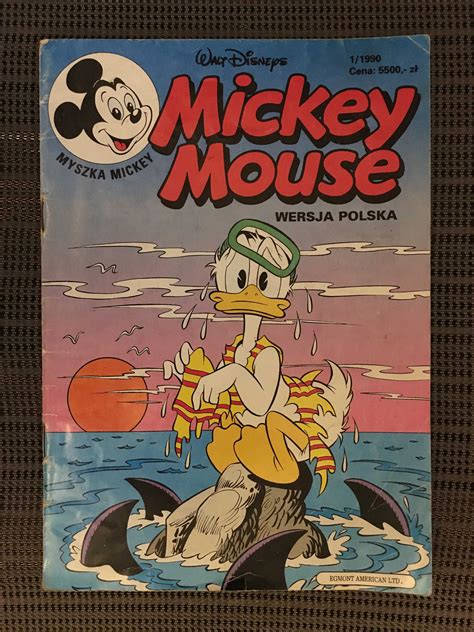 Komiks Mickey Mouse Nr Z Roku Myszka Miki Pierwszy Numer Unikat