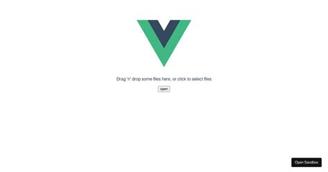 Vue3 Dropzone Examples CodeSandbox