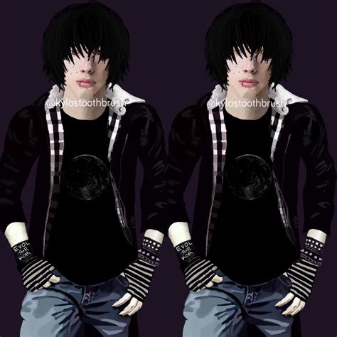 Someone Asked Me To Make An Early 2000s Emo Werewolf Boy Ben Kylo For