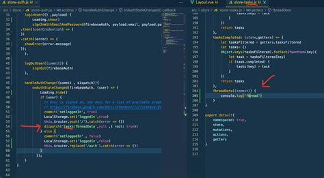 Javascript Function Undefined When Calling The Dispatch Method