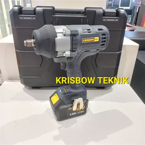 Jual CORDLESS IMPACT WRENCH KRISBOW IPCIWB181 Shopee Indonesia