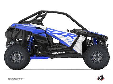 Kit Déco SSV Baja Polaris RZR PRO XP Bleu Kutvek