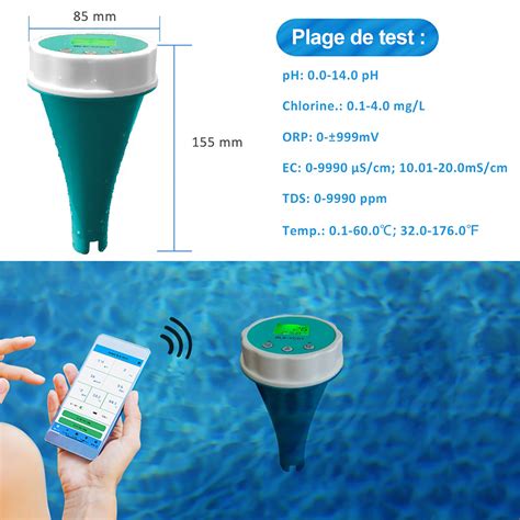Analyseur Bluetooth 6 En 1 De Piscines Piscine Center
