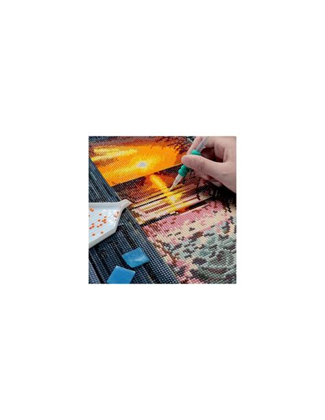 Goblen Cu Diamante Patrate 40x50 Cm Sfantul Ilie 20 Iulie GBN 192
