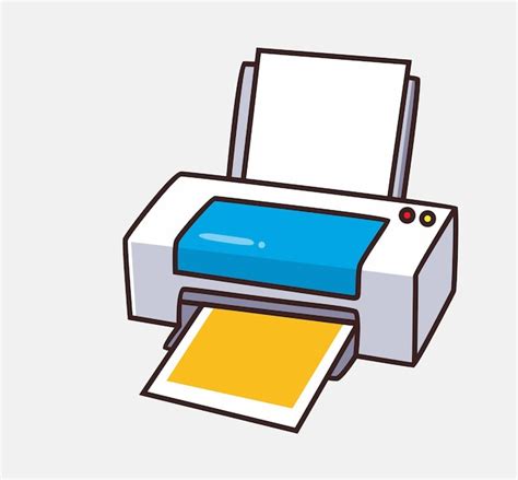 Printers Clip Art Library