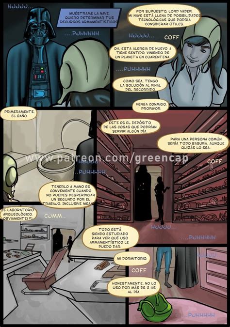 Star Wars Las Condiciones De Darth Vader GreenCap ChoChoX Comics