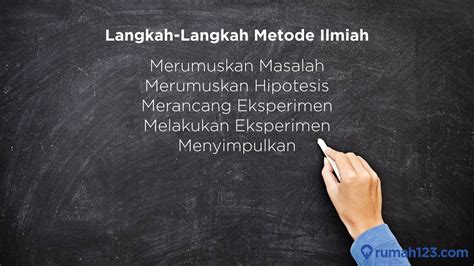 Contoh Metode Ilmiah Yang Benar Disertai Tahapannya Biologi Kimia Dll