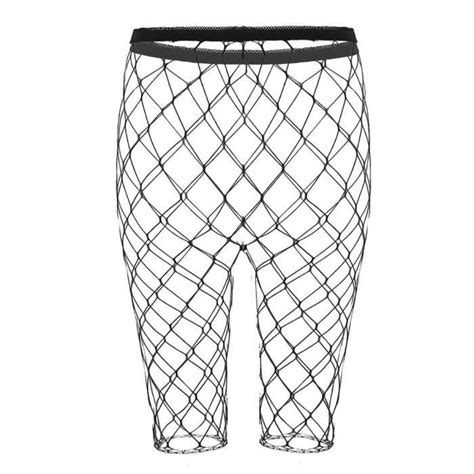 Bas mis bas Collants en résille pour femmes Lingerie Sexy bas Shorts