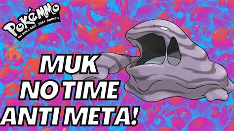 POKEMMO PVP OU USEI MUK EM UM TIME TOTALMENTE ANTI META YouTube