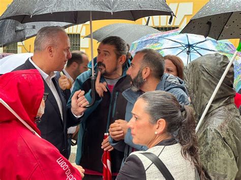 CCOO califica de éxito la concentración de los PTIS en Algeciras