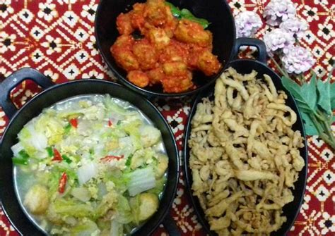 Resep 3 Menu Masakan Rumahan Sederhana 7 Oleh Dapur B Wish Cookpad