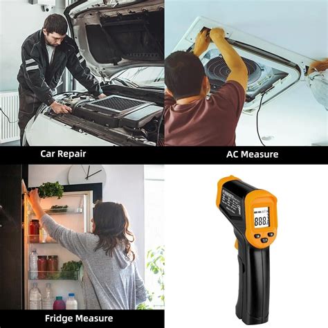 Helect Infrared Thermometer Non Contact Digital Laser Infrared