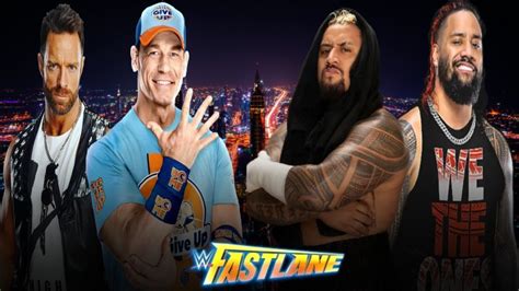 John Cena La Knight Vs Solo Sikoa Jimmy Uso Tag Team Match 2k23 WWE