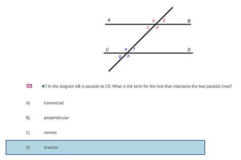 Line That Intersects Two Parallel Lines