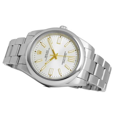 Replica Rolex Oyster Perpetual 41mm Silber Replica Uhr Bei Uns Im Shop