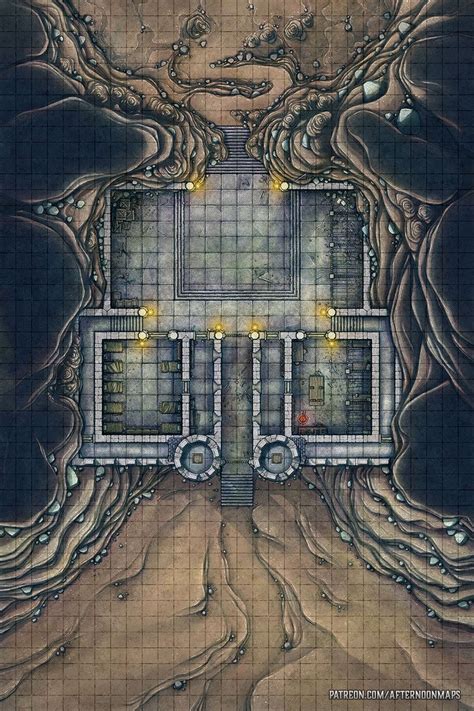 Enter The Underdark Battle Map Launch Afternoon Maps Dungeon Maps