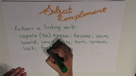 episode 33 the subject complement youtube