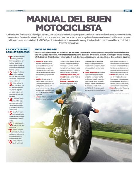 Manual Senales De Motociclistas Motociclistas 2020