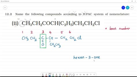 Name The Following Compounds According To IUPAC System Of Nomenclature